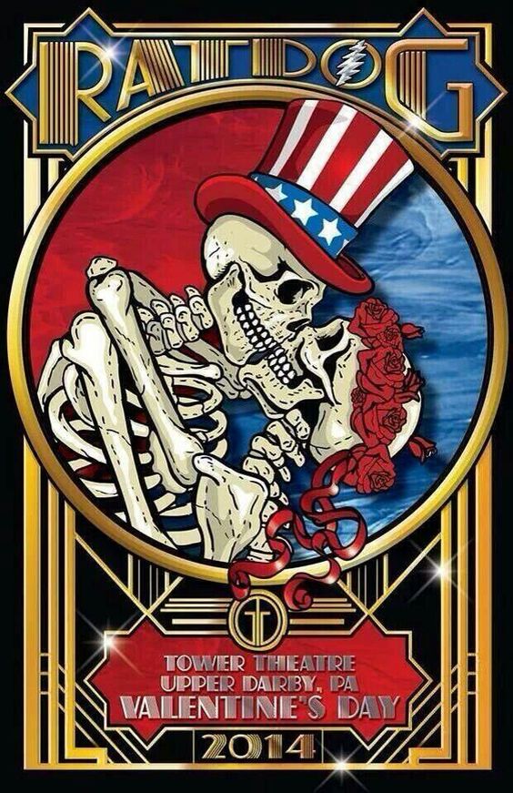 Bob Weir & RatDog Upper Darby 14 Pipitone | PosterDrops.com