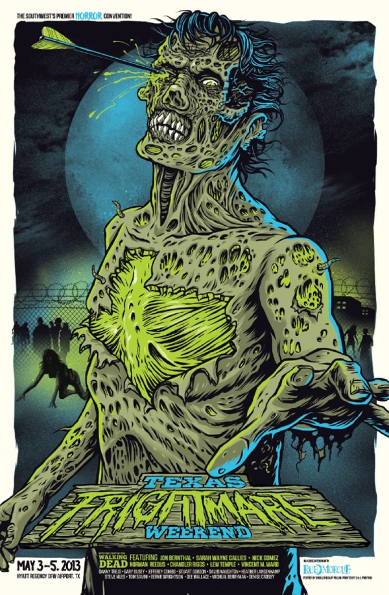 Texas Frightmare Weekend Dallas 13 Pullin | PosterDrops.com