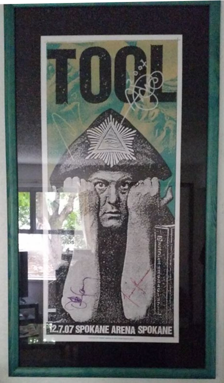 TOOL Spokane 07 Print Mafia | Band Signed Edition | PosterDrops.com