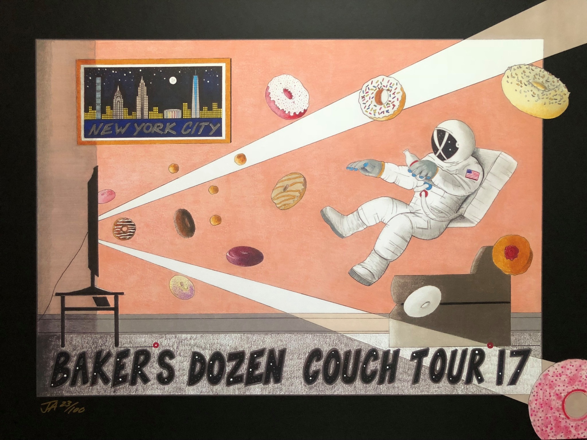 Phish Baker's Dozen New York 17 Ahrens | PosterDrops.com