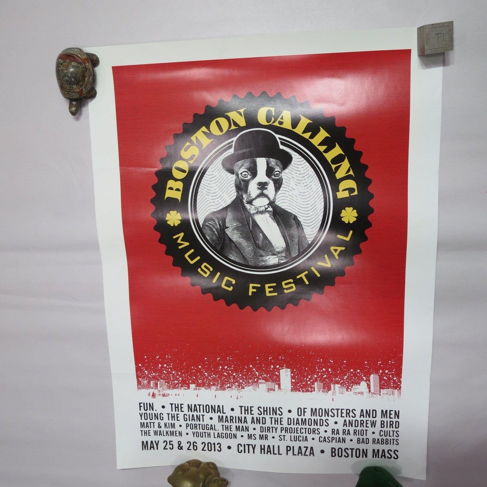 Boston Calling Festival Boston 13 | PosterDrops.com