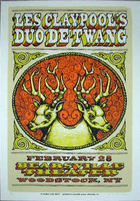 Duo de Twang Woodstock 14 Rude | PosterDrops.com