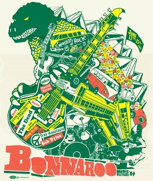 Bonnaroo Music and Arts Festival Manchester 04 Stout | PosterDrops.com