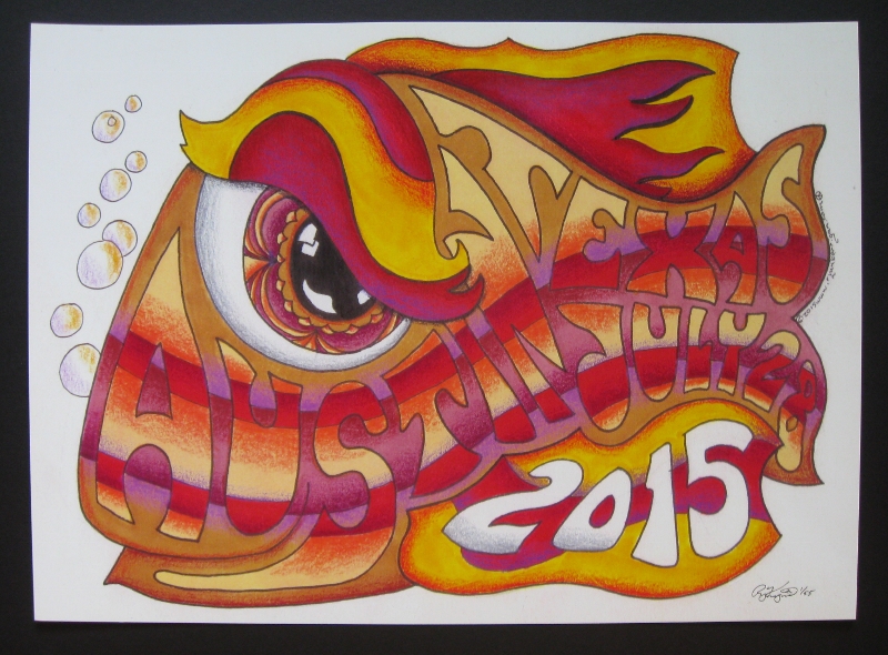 Phish Austin 15 Kerrigan | PosterDrops.com