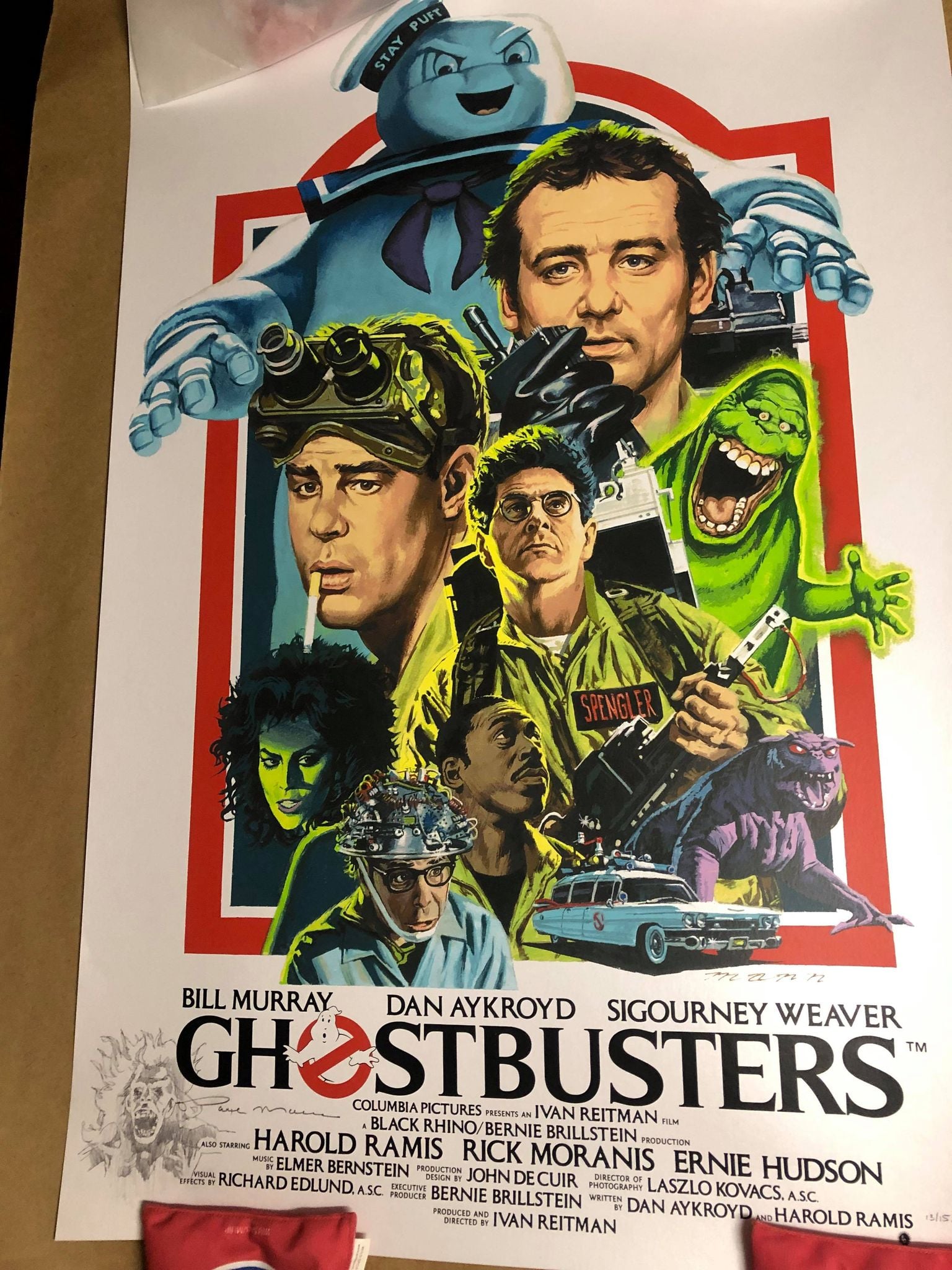 Ghostbusters (1984) 20 Mann | PosterDrops.com