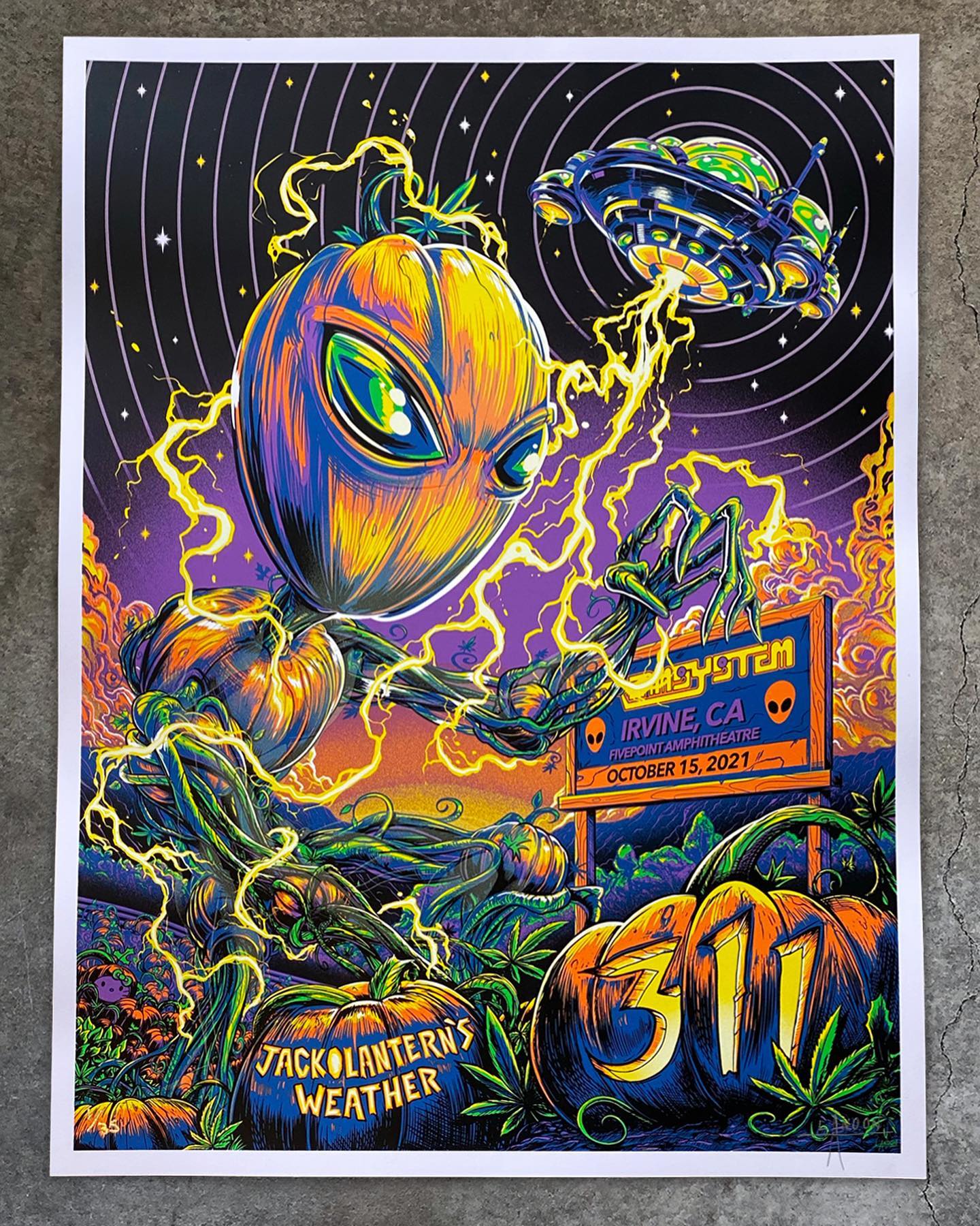 311 Irvine 21 F4D Studios | GID Edition | PosterDrops.com