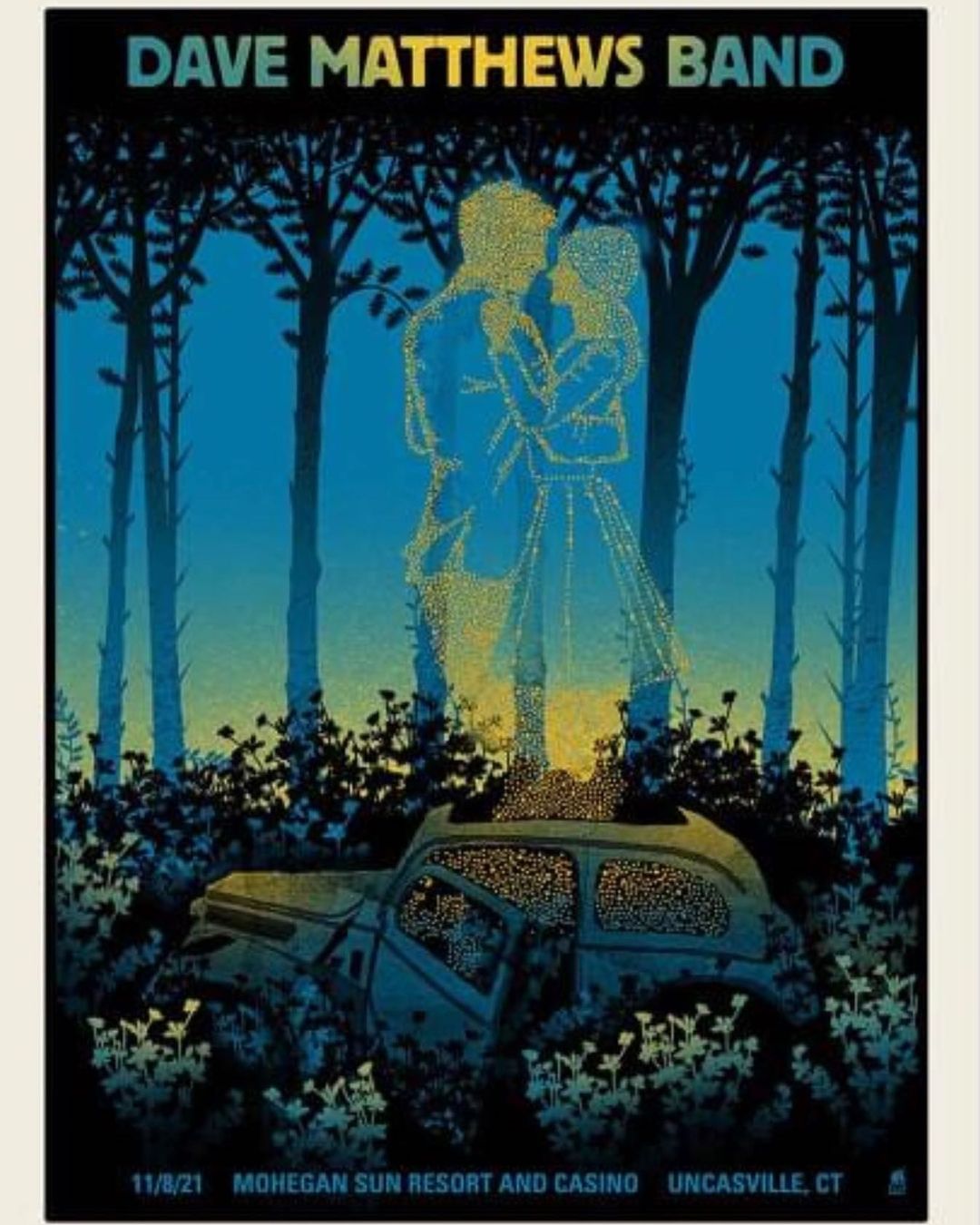 Dave Matthews Band N1 Uncasville 21 Methane Studios | PosterDrops.com