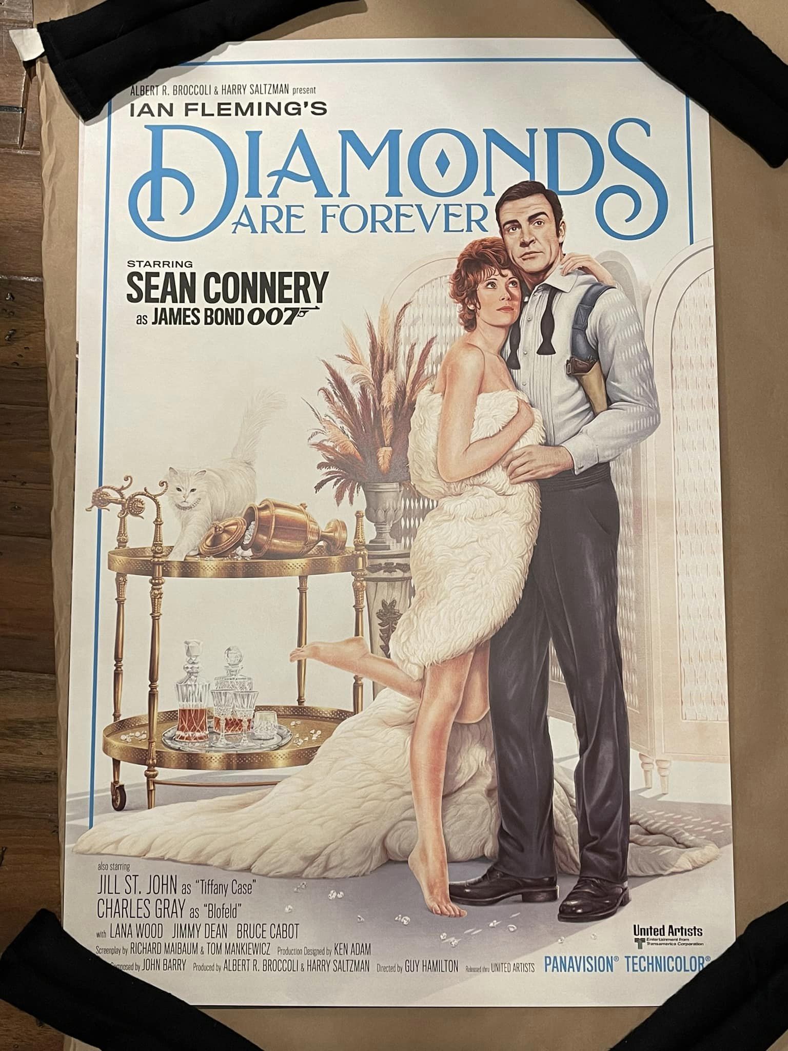 Diamonds Are Forever 23 Stothard | PosterDrops.com