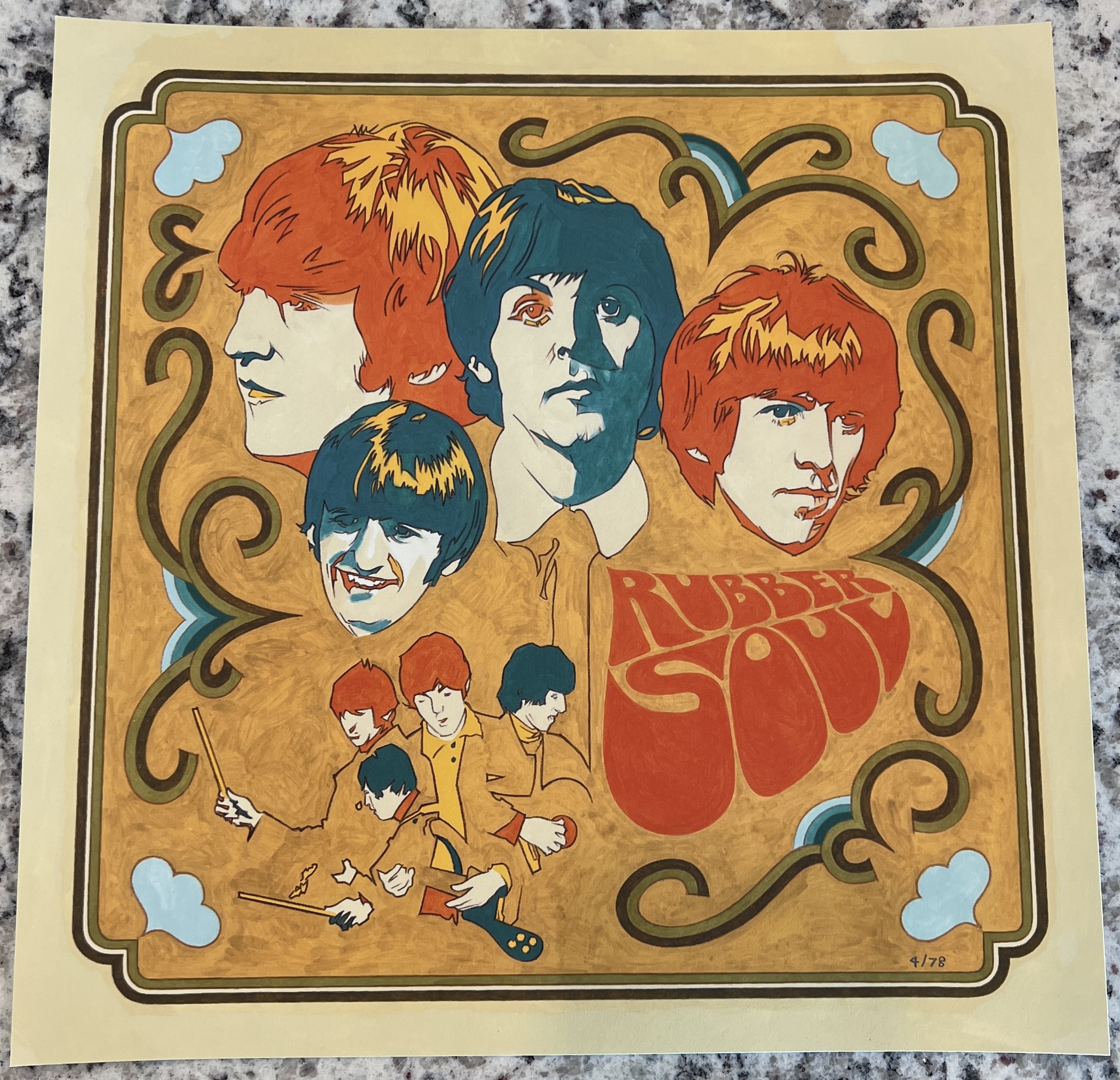 The Beatles (Rubber Soul) 23 Mills | PosterDrops.com