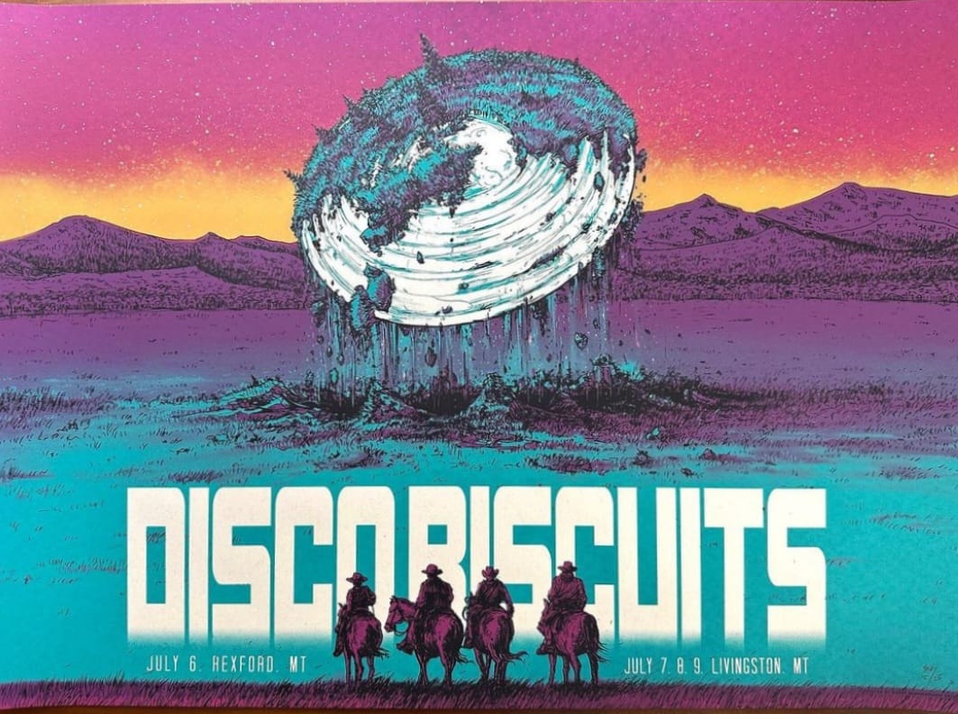 The Disco Biscuits Multiple Cities 23 Blankenship | PosterDrops.com