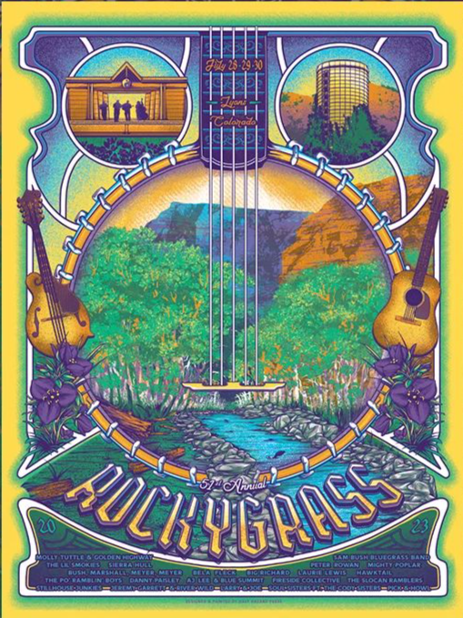 RockyGrass Lyons 23 Half Hazard Press | PosterDrops.com