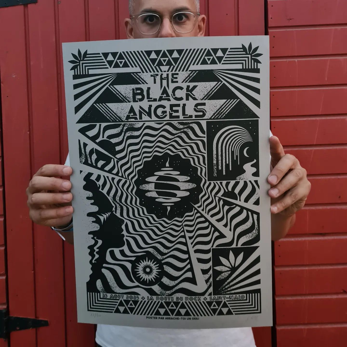 The Black Angels La Route du Rock Collection Été #31 Saint-Père 23 ...