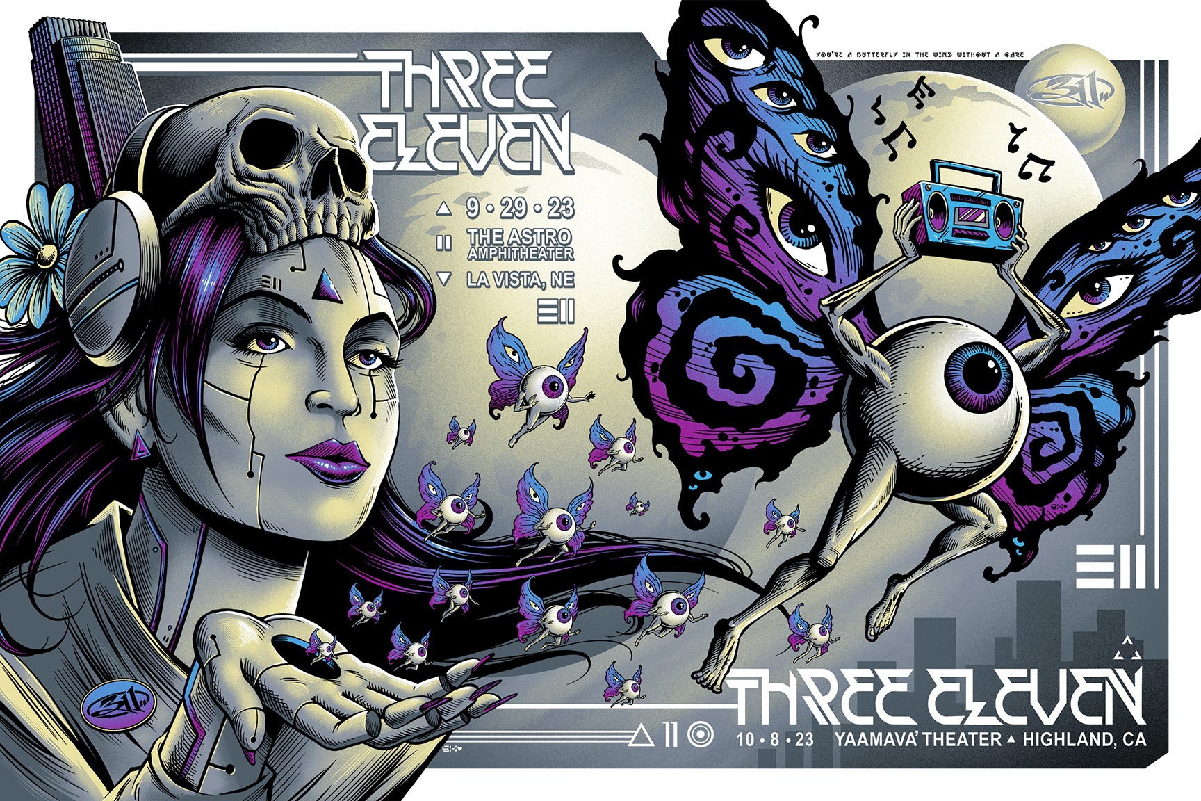 311 Multiple Cities 23 F4D Studios | Uncut Edition | PosterDrops.com
