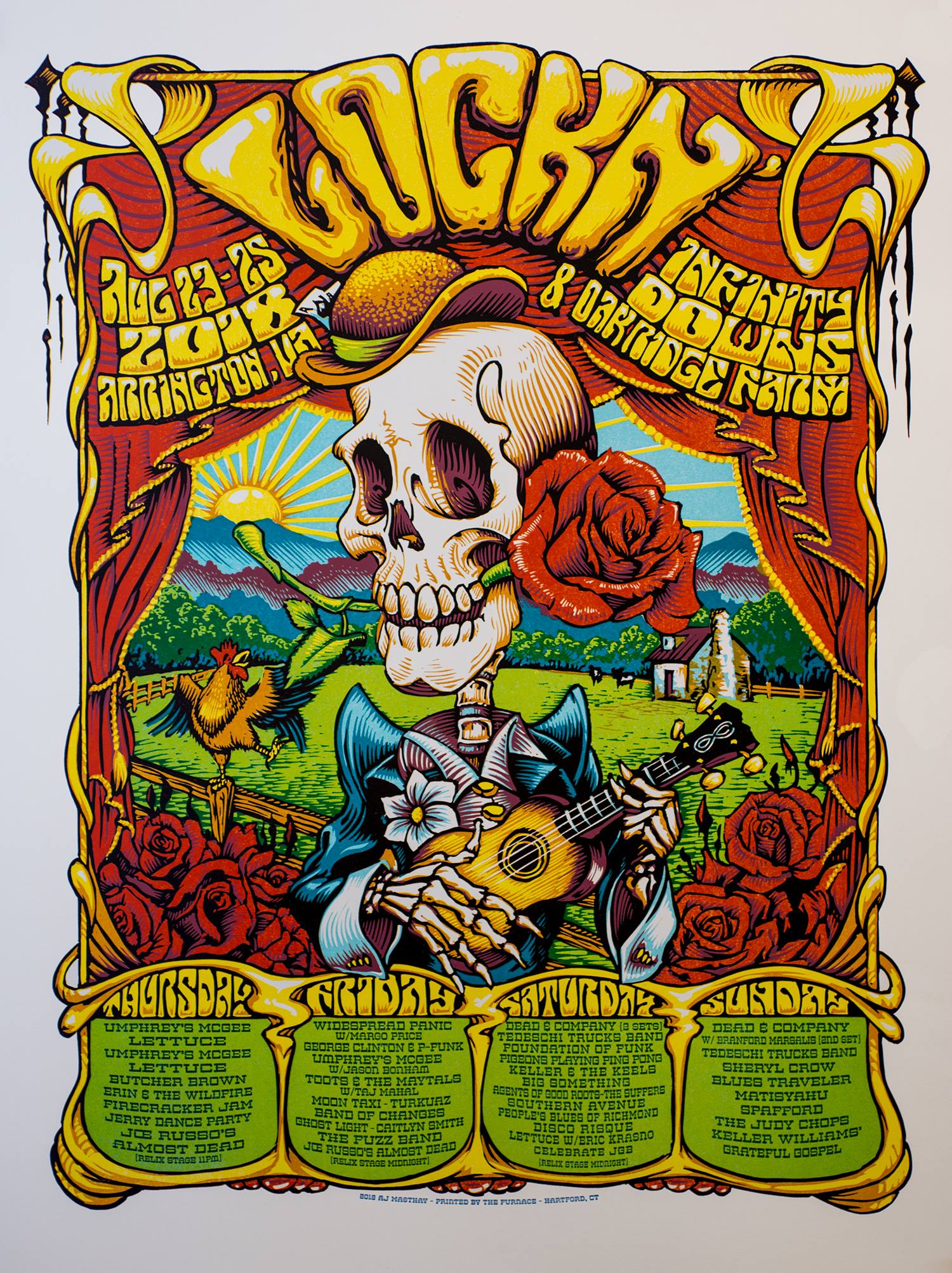 LOCKN' Arrington 18 Masthay | PosterDrops.com
