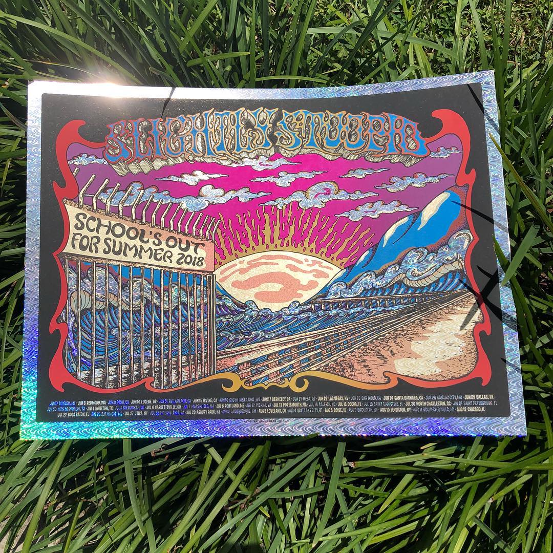 Slightly Stoopid School's Out for Summer 18 Deas | Swirlorama Foil ...