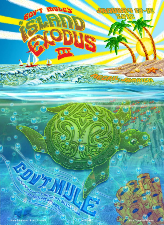 Island Exodus Negril 12 Multiple Artists | 3D Lenticular Edition ...
