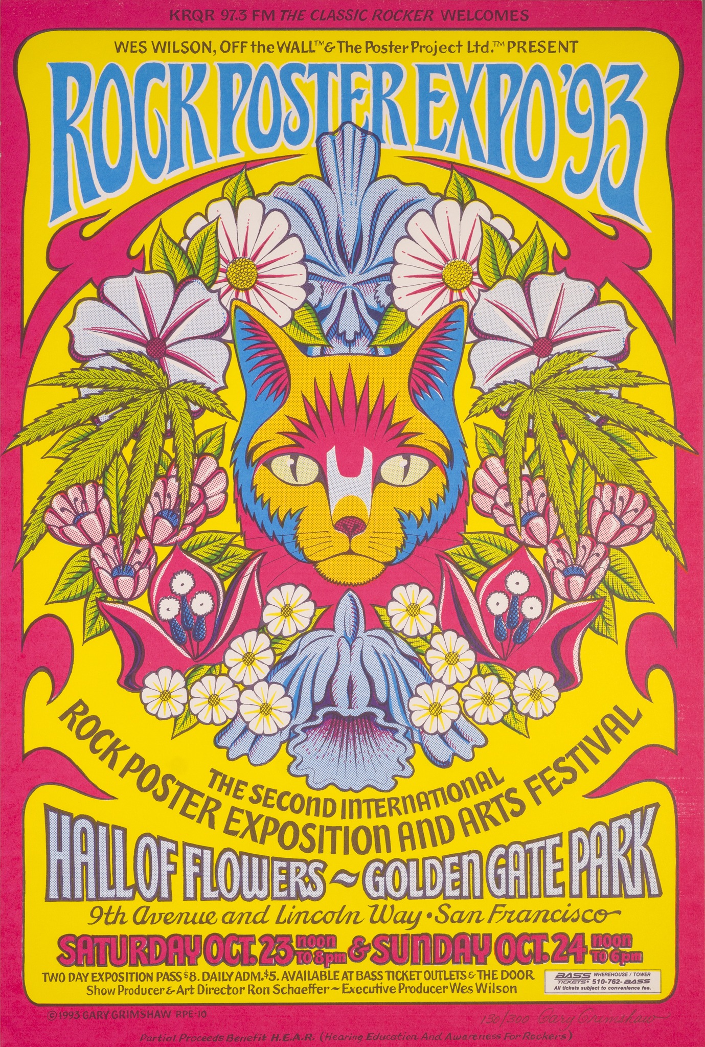 Rock Poster Expo San Francisco 93 Grimshaw | PosterDrops.com