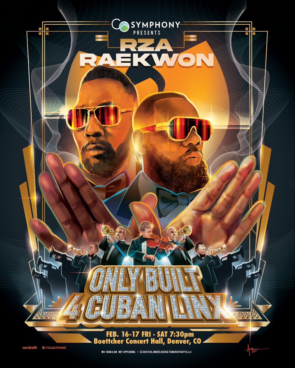 Raekwon, RZA, The Colorado Symphony Denver 24 Mexifunk | PosterDrops.com