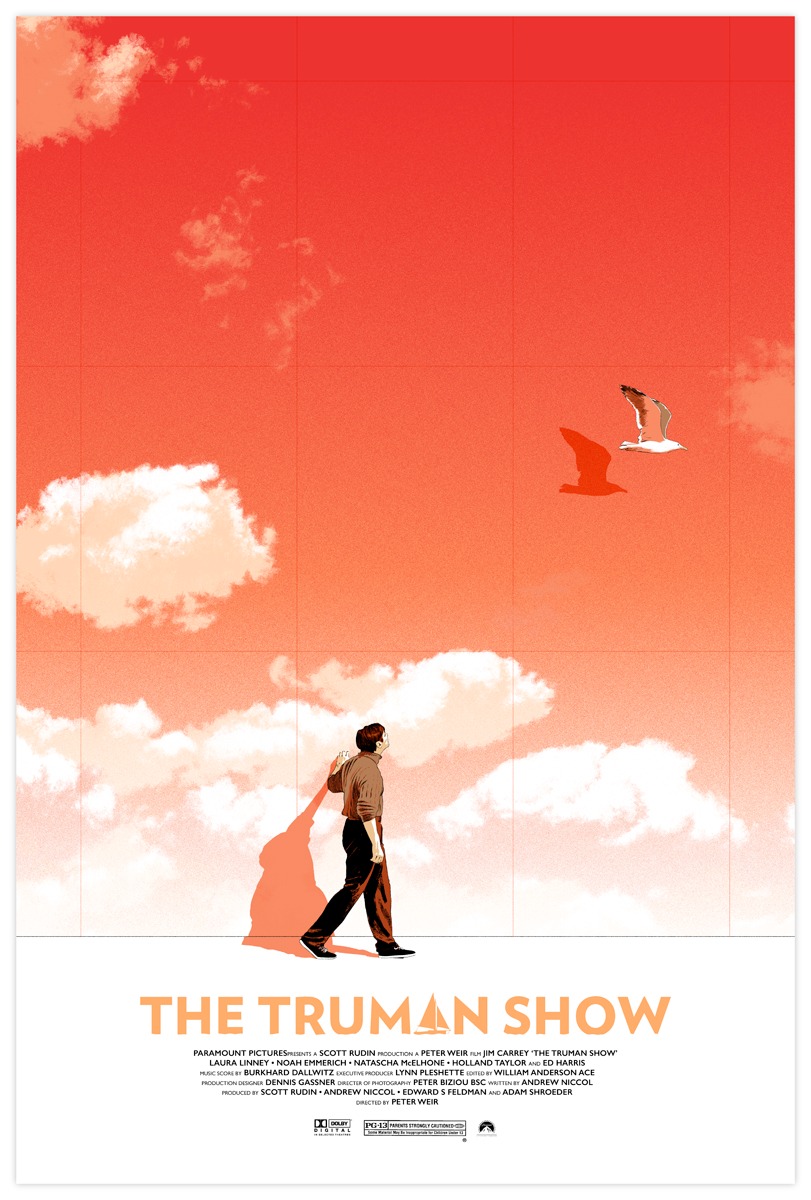 The Truman Show 24 Woodson | Sunset Edition | PosterDrops.com