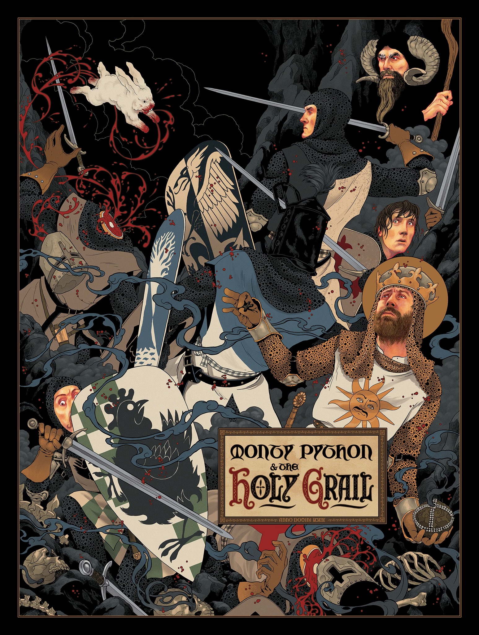 Monty Python and the Holy Grail 24 Diamond | PosterDrops.com
