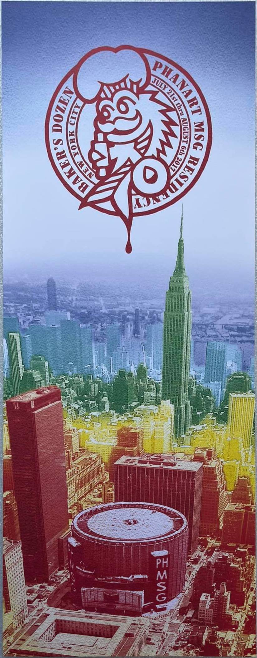 Phish Baker's Dozen New York 17 | Variant Edition | PosterDrops.com
