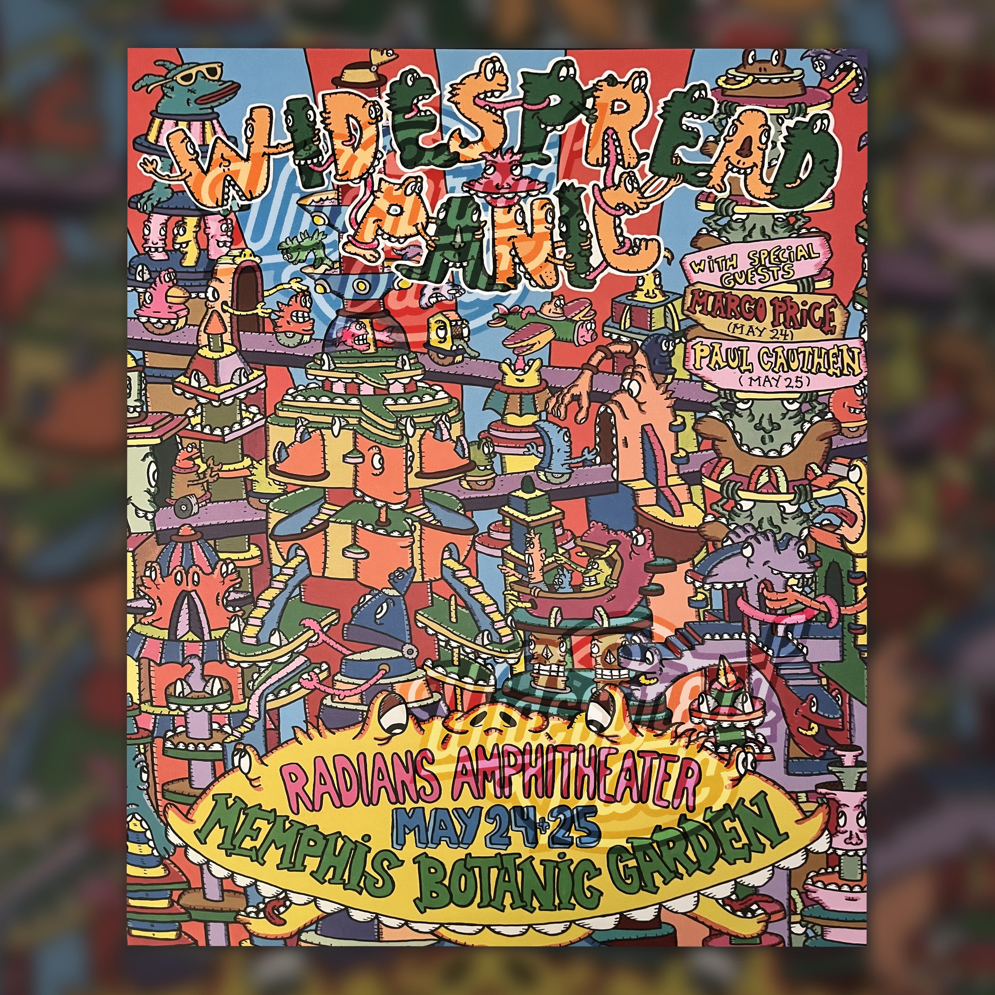 Widespread Panic Memphis 24 Runt | PosterDrops.com