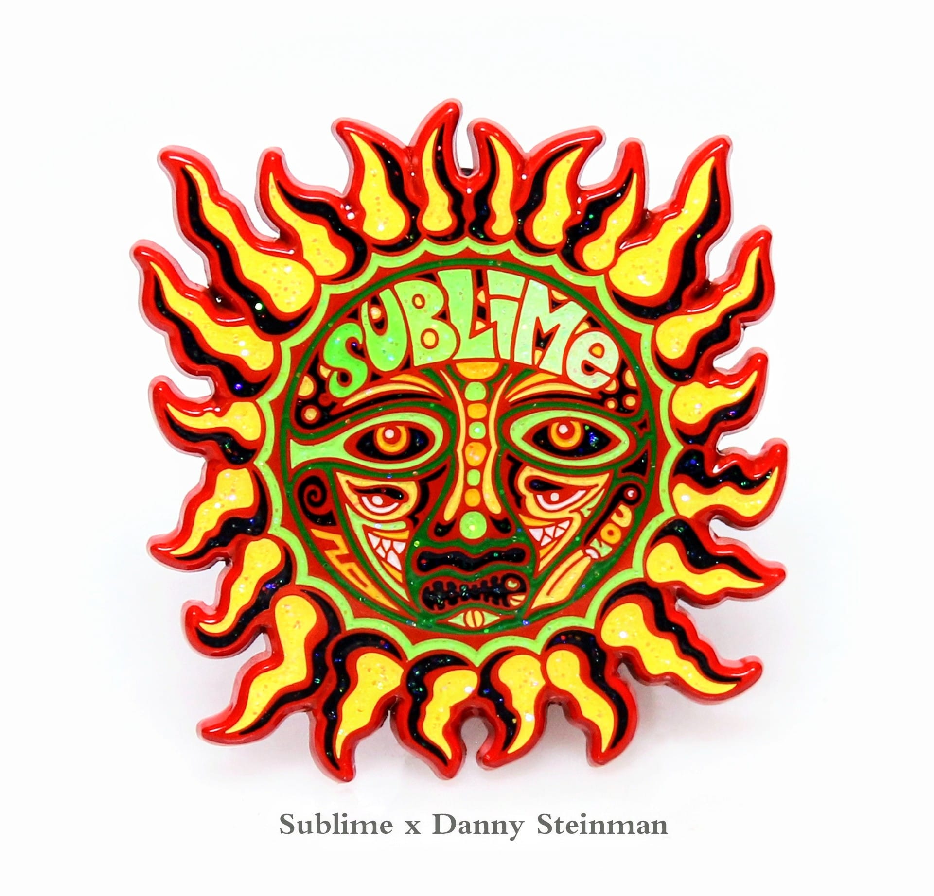 Sublime (Sun Logo) 24 Steinman | Red Rasta | PosterDrops.com