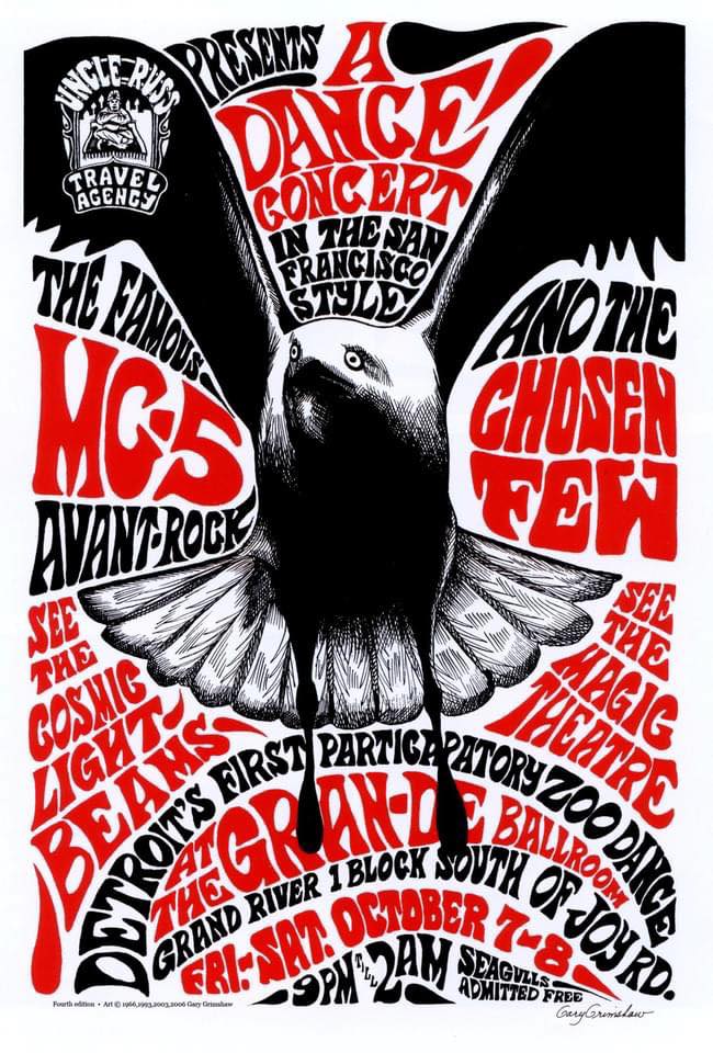 MC5 Detroit 66 Grimshaw | RGP-661007 | AoR-3.135 | PosterDrops.com