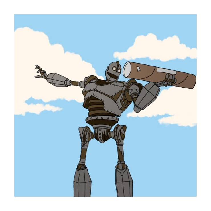 The Iron Giant 24 Raid71 | PosterDrops.com