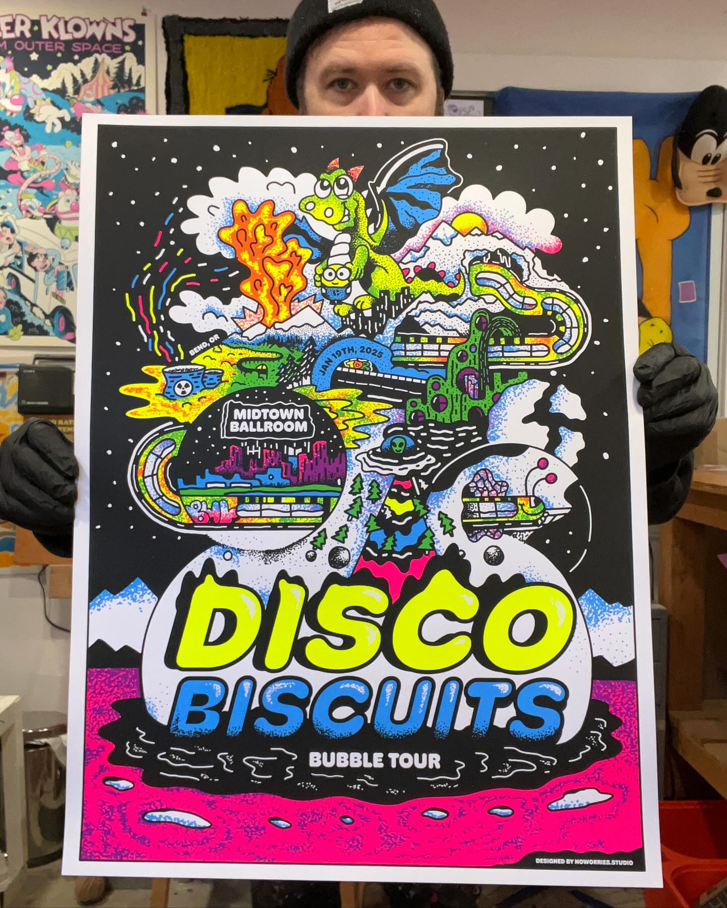 The Disco Biscuits Multiple Cities 25 Burke | PosterDrops.com