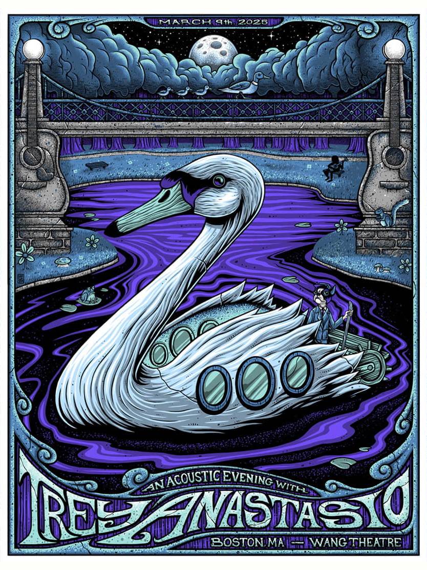 Trey Anastasio Boston 25 Mazza | PosterDrops.com