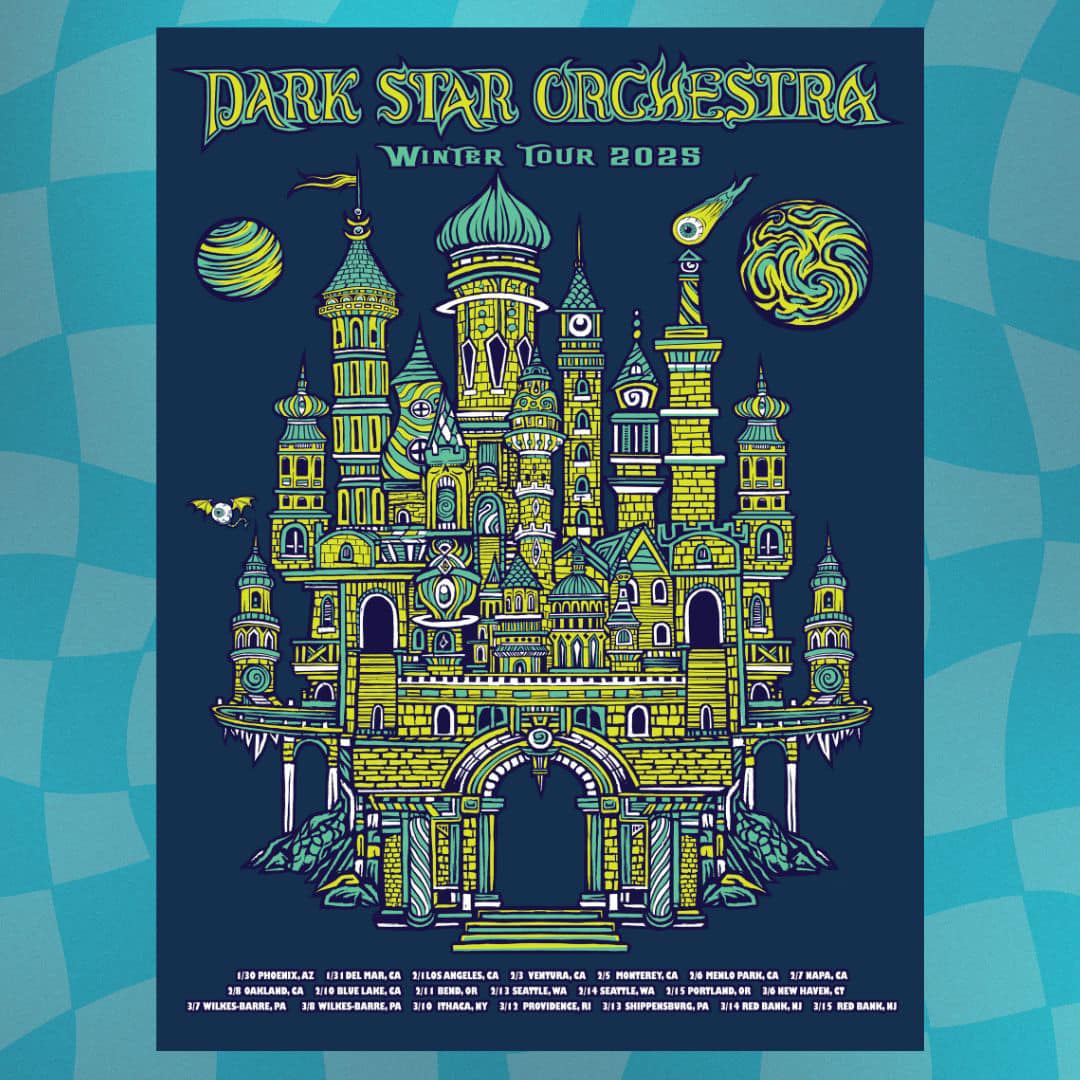 Dark Star Orchestra Winter Tour 25 Hughes | PosterDrops.com