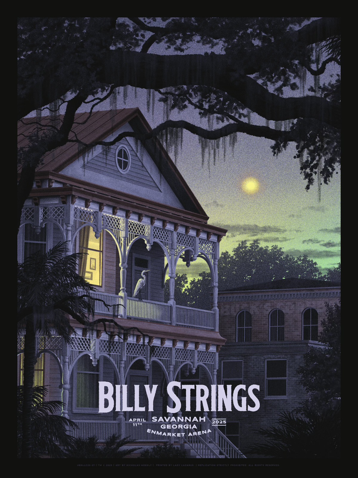 Billy Strings N1 Savannah 25 Moegly | Rainbow Foil Edition ...