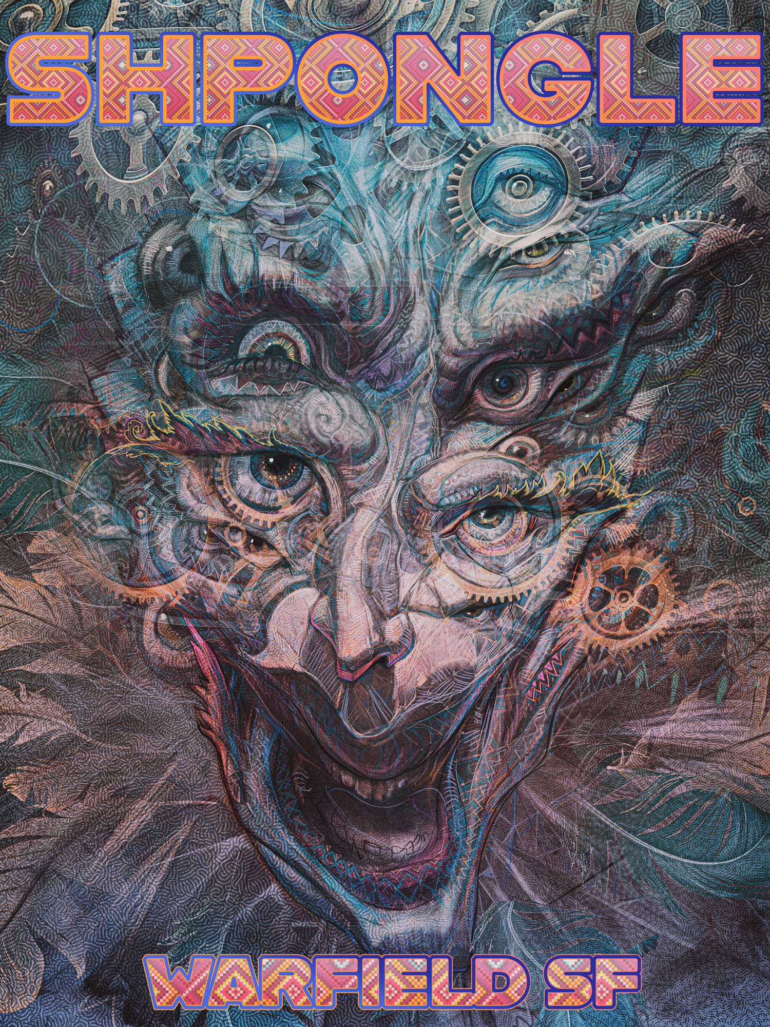 Shpongle San Francisco 25 Jones | PosterDrops.com