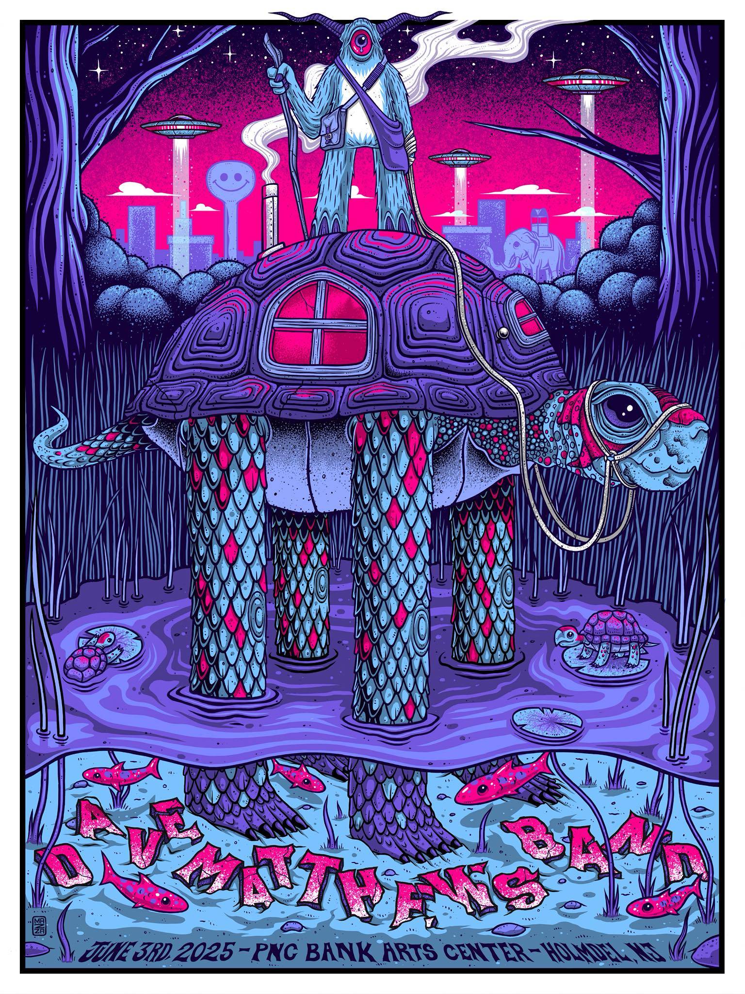 Dave Matthews Band Holmdel 25 Mazza | PosterDrops.com