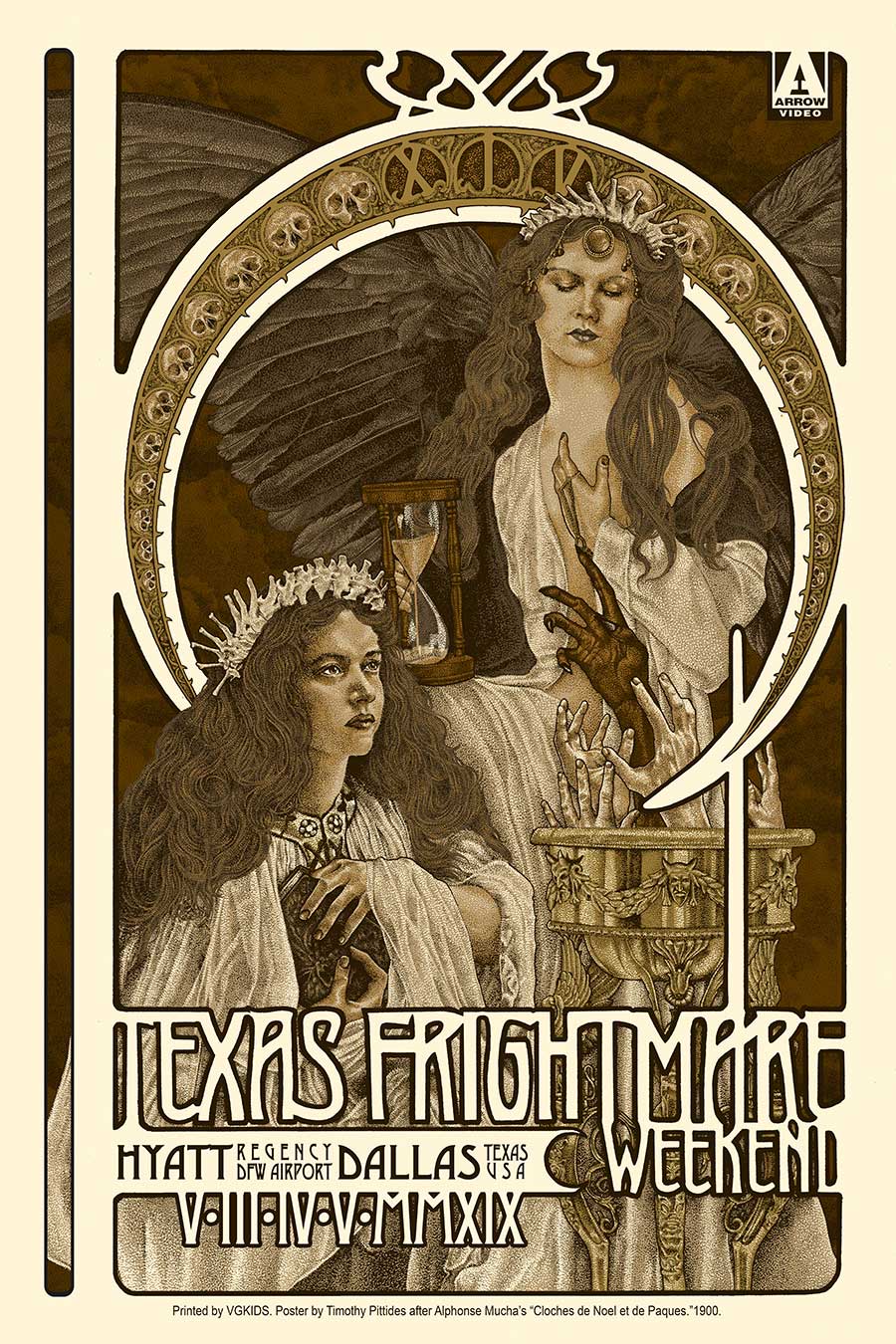 Texas Frightmare Weekend Dallas 19 Pittides | PosterDrops.com