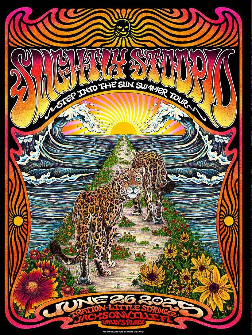 Slightly Stoopid Jacksonville 25 Deas | PosterDrops.com