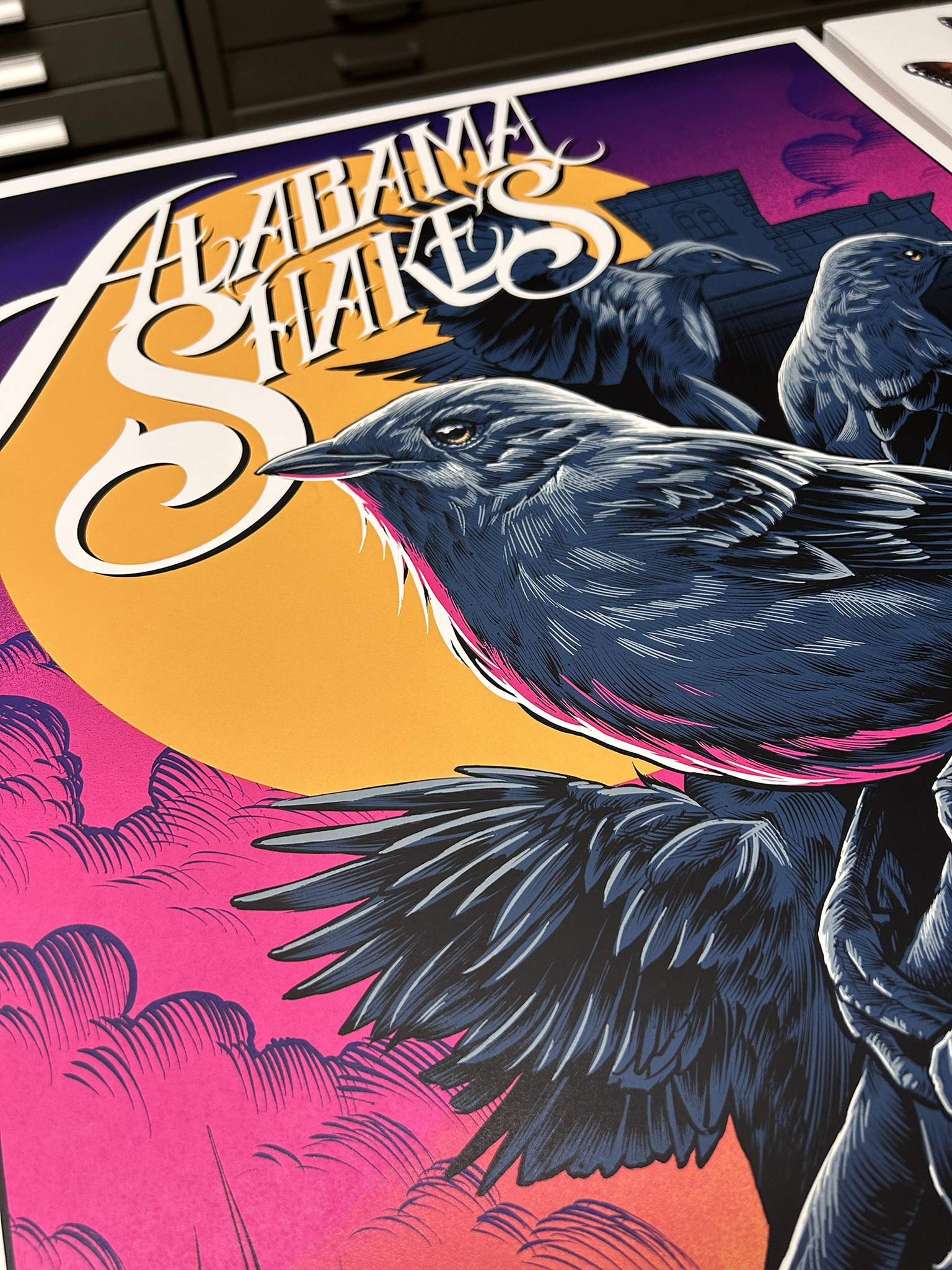 Alabama Shakes Bentonville 25 Maxx242 | Pink Variant | PosterDrops.com
