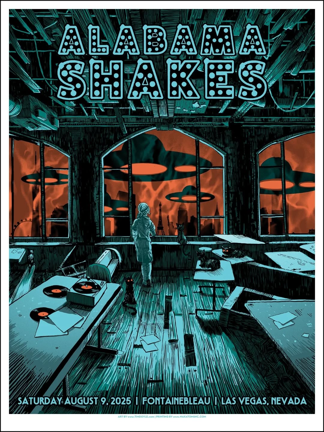 Alabama Shakes Las Vegas 25 Doyle | PosterDrops.com
