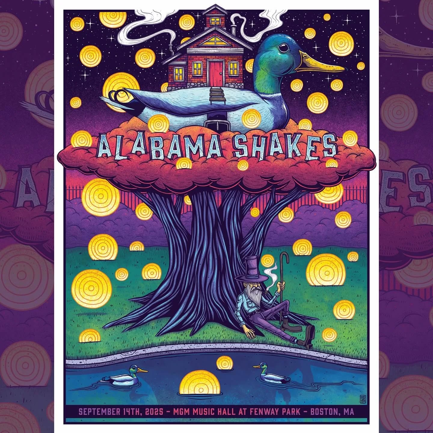 Alabama Shakes Boston 25 Mazza | PosterDrops.com