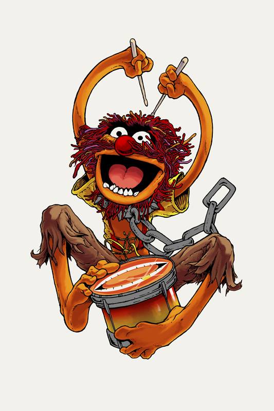 The Muppet Show (Animal) 19 Budich | Remarqued Edition | PosterDrops.com