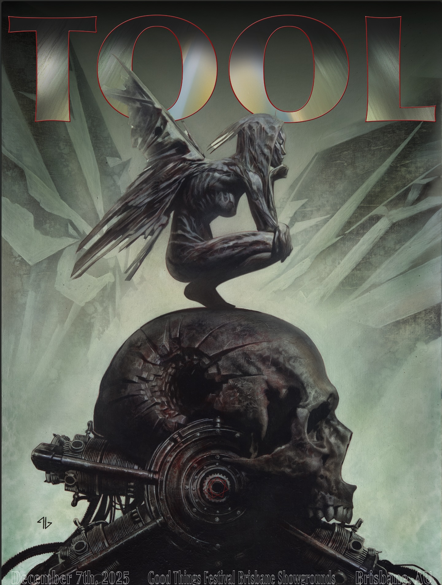 TOOL Good Things Festival Brisbane 25 Granov | PosterDrops.com