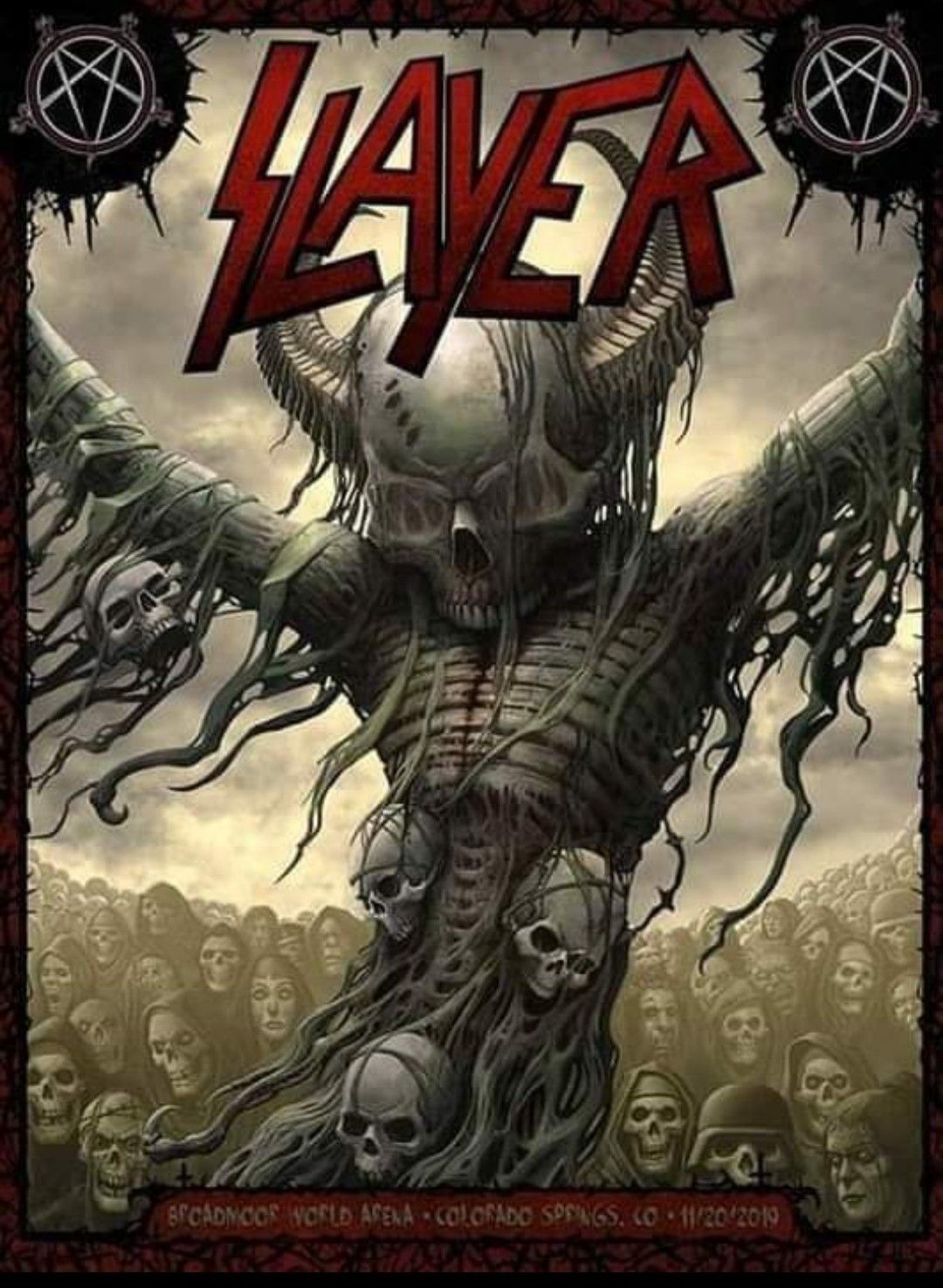 Slayer Colorado Springs 19 Ransom | PosterDrops.com