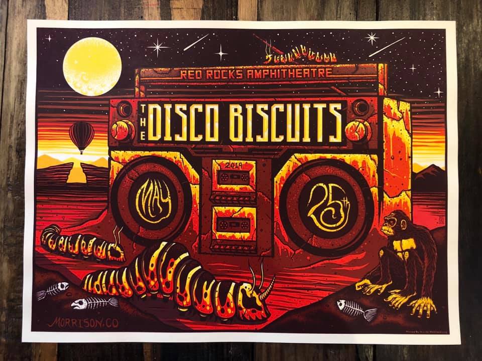 The Disco Biscuits Morrison 19 Mazza | PosterDrops.com