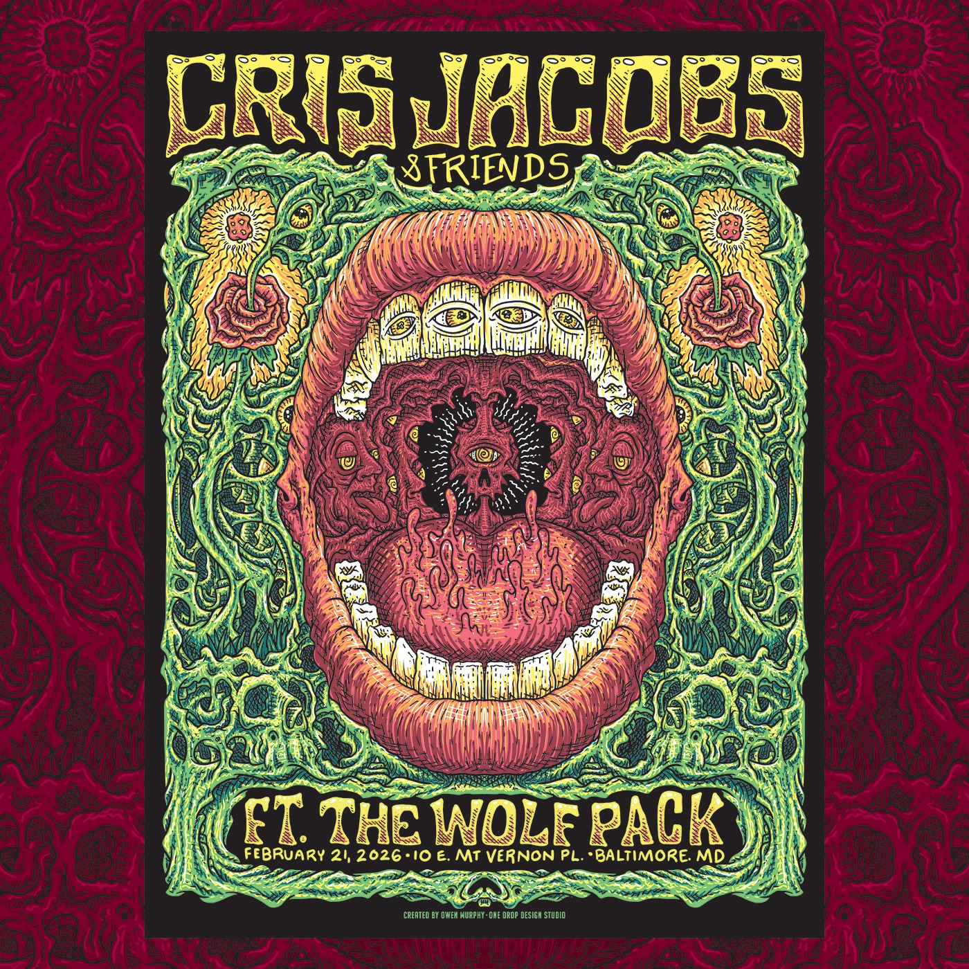 Cris Jacobs and Friends, The Wolfpack Rex Foundation Benefit Baltimore ...