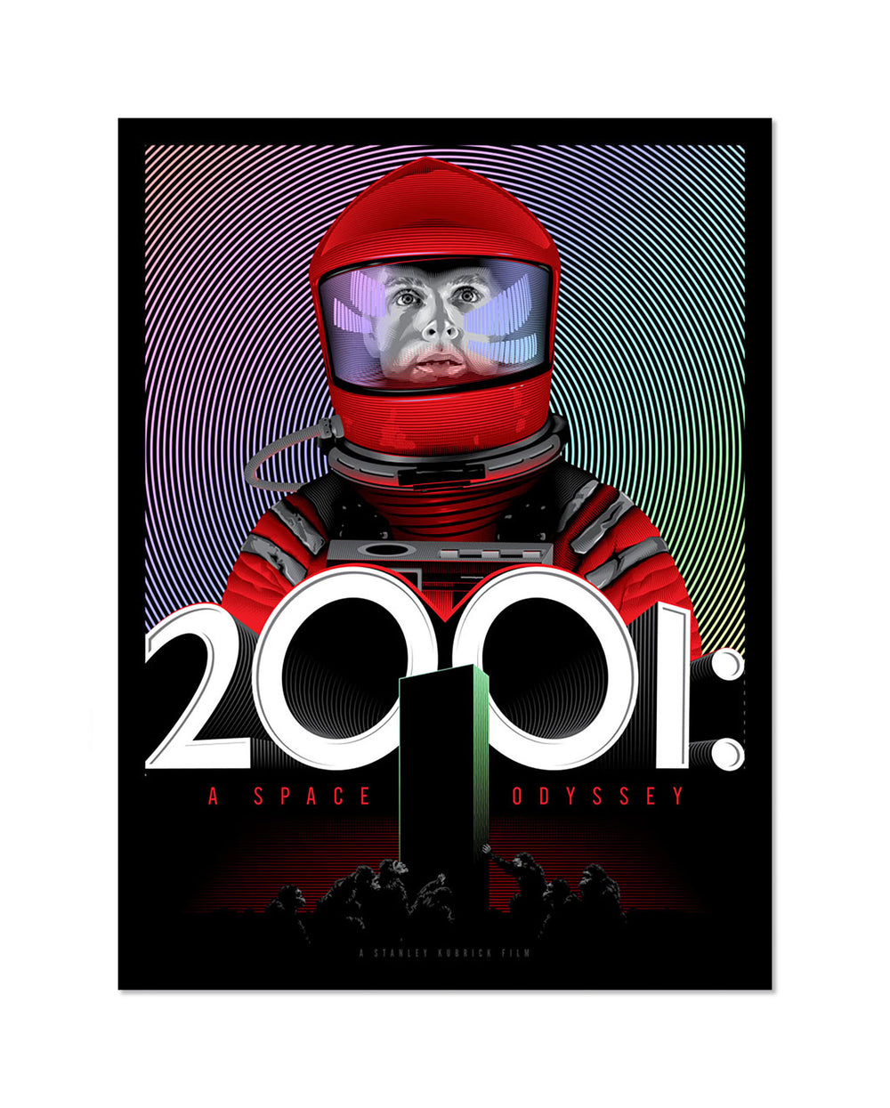 2001: A Space Odyssey 19 Ching | Rainbow Foil Edition | PosterDrops.com