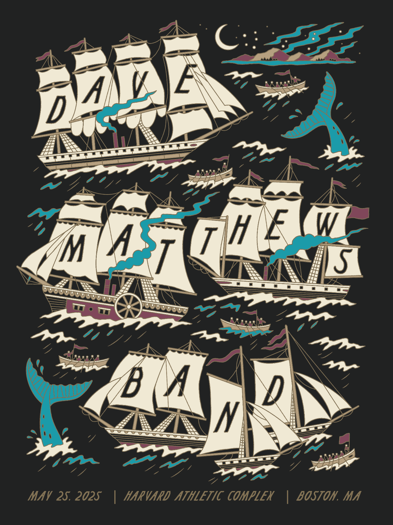 Dave Matthews Band Boston Calling Boston 25 Noom | PosterDrops.com