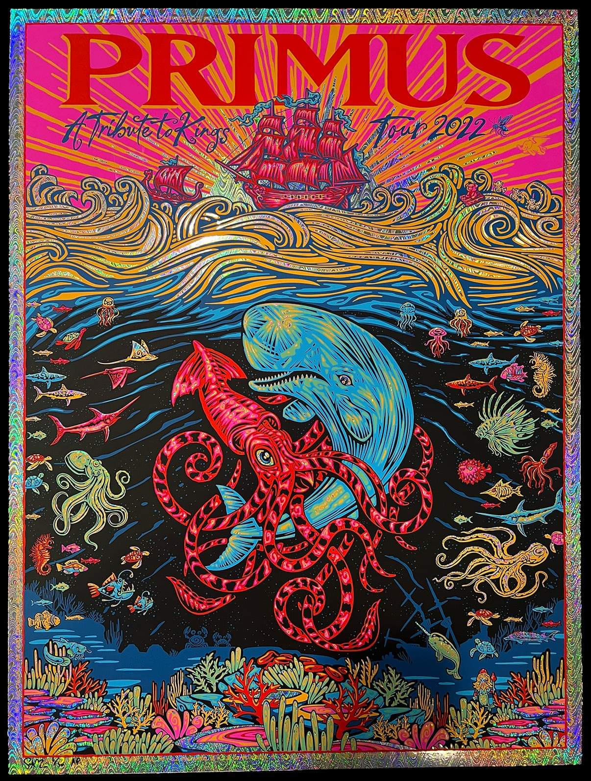 Primus A Tribute to Kings Tour 22 Slater | Swirlorama Foil Edition ...