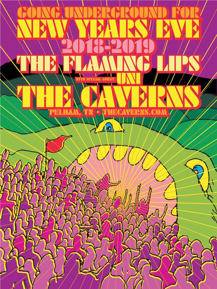 The Flaming Lips NYE Pelham 18 Coyne | PosterDrops.com