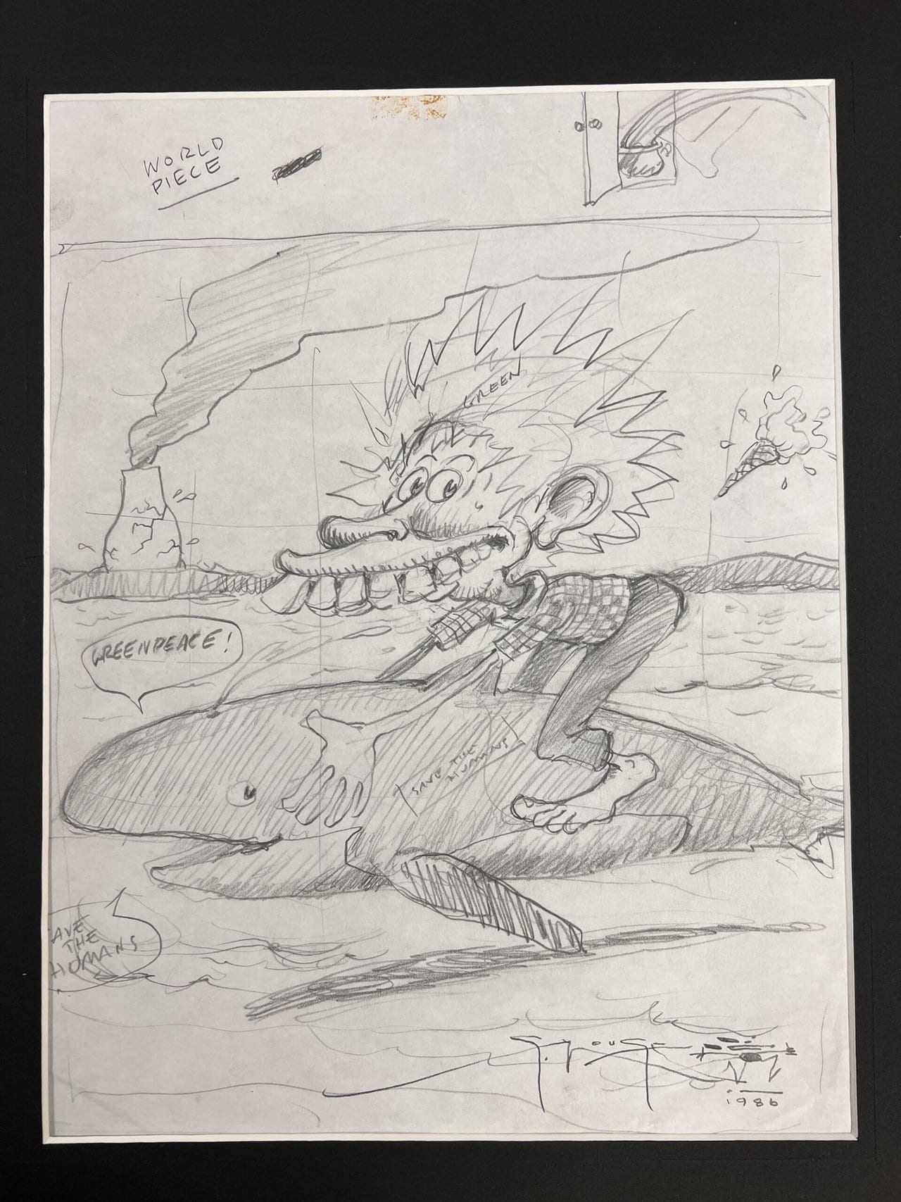 Save the Humans 86 Stanley Mouse | PosterDrops.com